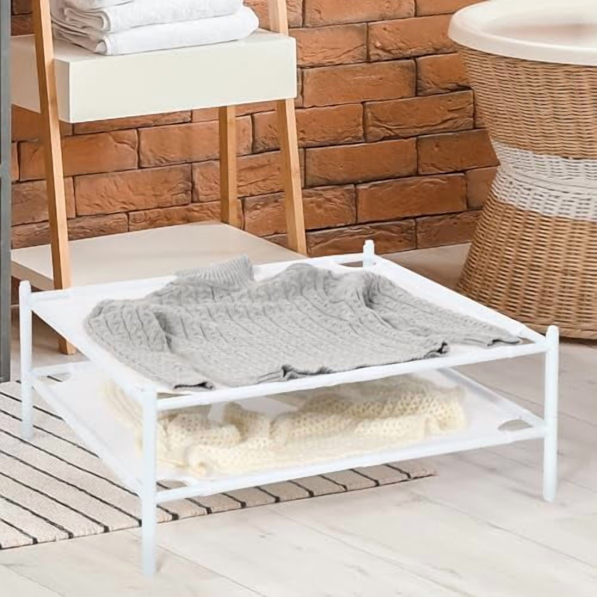 Sweater Drying Rack, Mesh Clothes Drying Rack, Stackable Laundry Drying ...