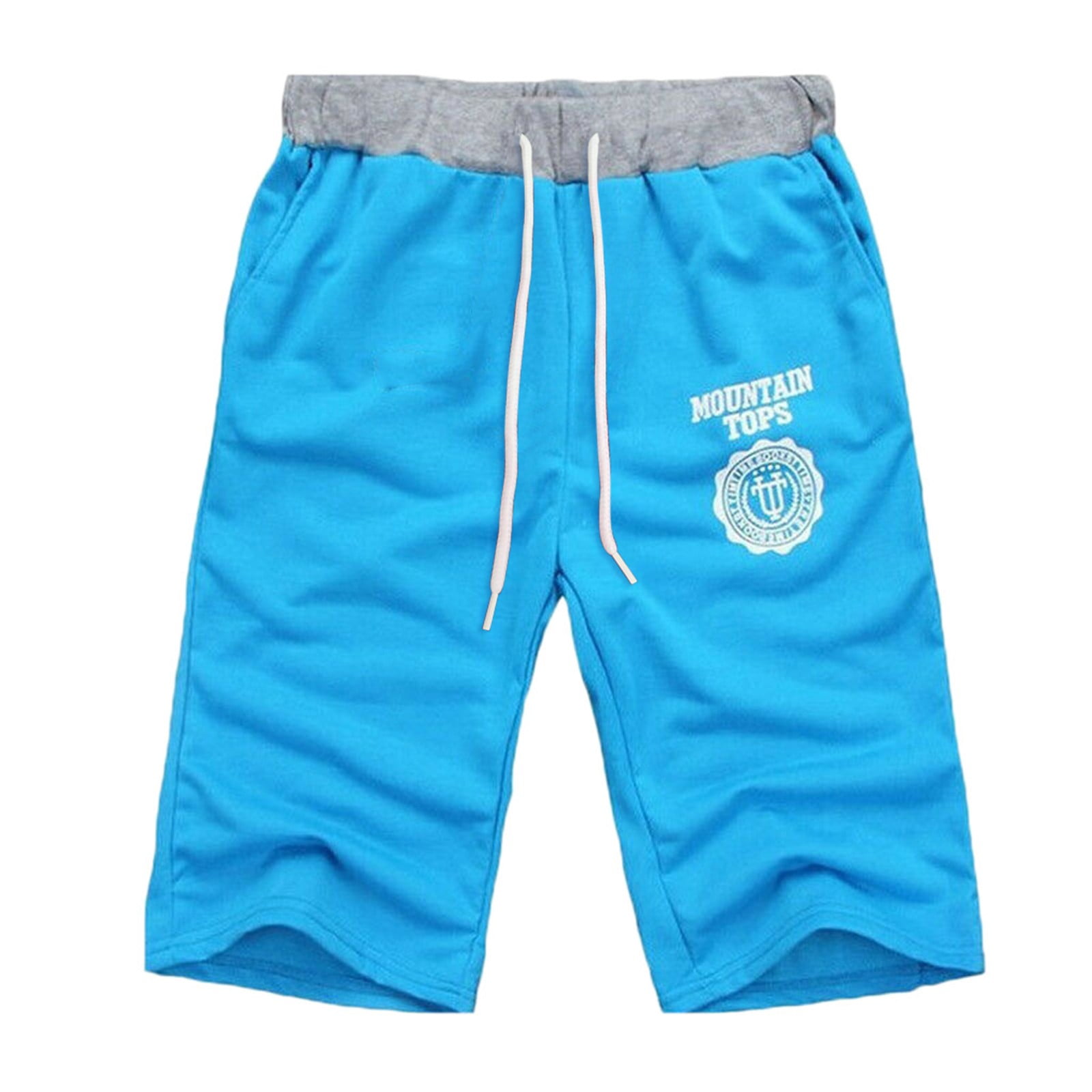 Sweatpants For Men Plain Mens Sport Pants Half Cargo Joggers Trousers ...