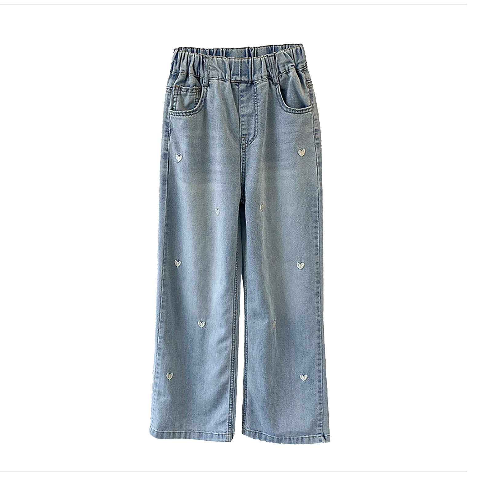 Sweatpants For Teen Girls Trendy Baggy Jeans for Girls Heart Coquette ...
