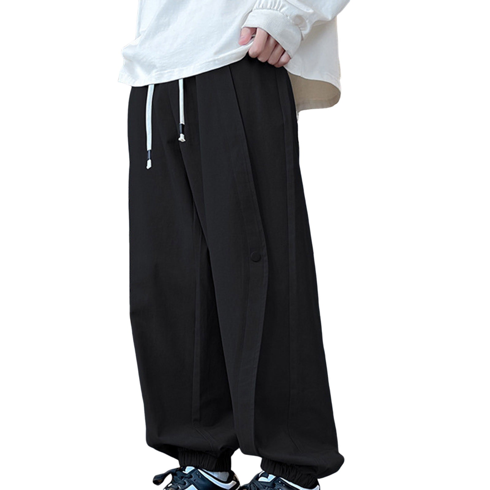 Sweatpants for Boys Teen Boy Cargo Pants Clearance, Boy's Solid Color ...