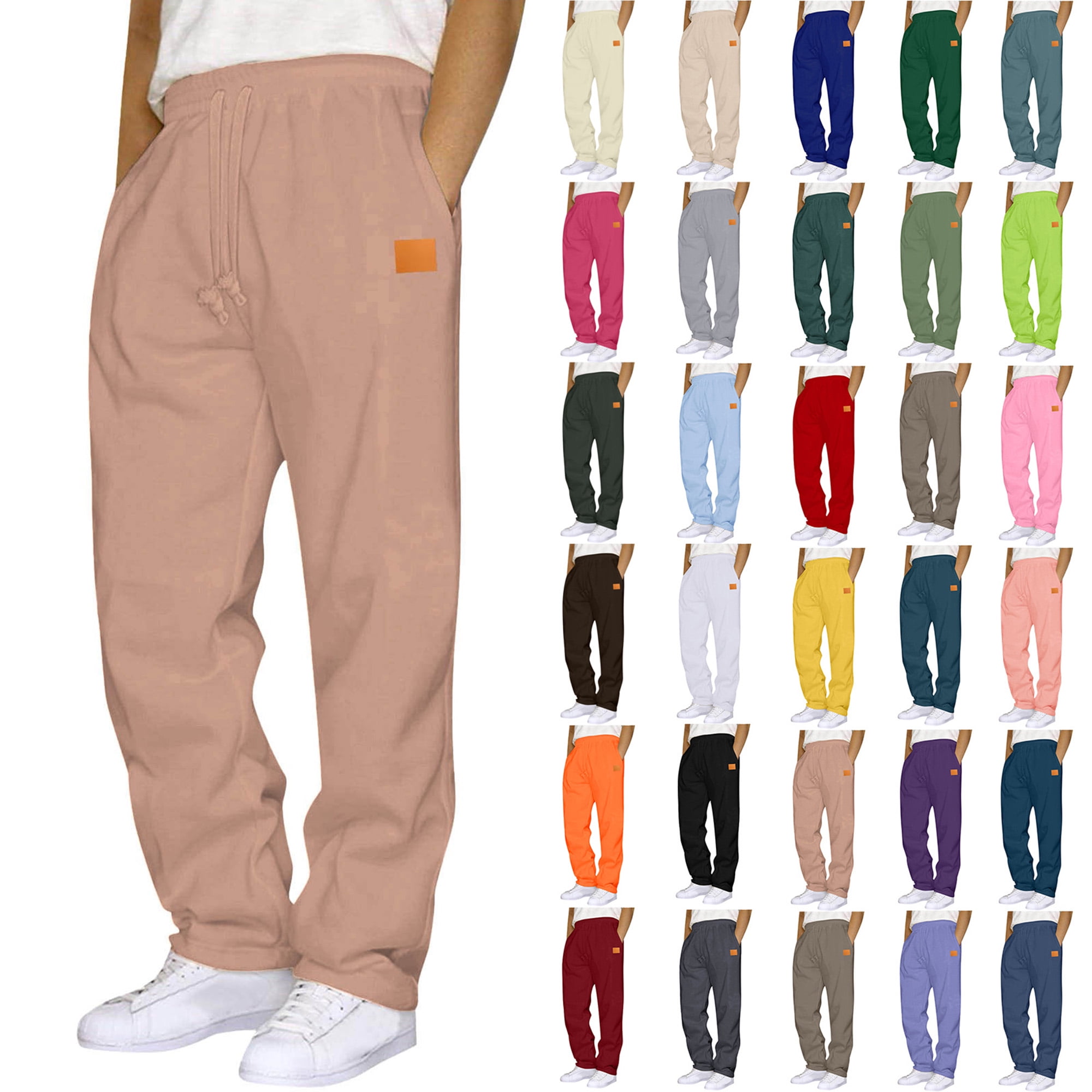 Sweatpants for Men Men's Athletic Running Pants Lightweight Winter ...