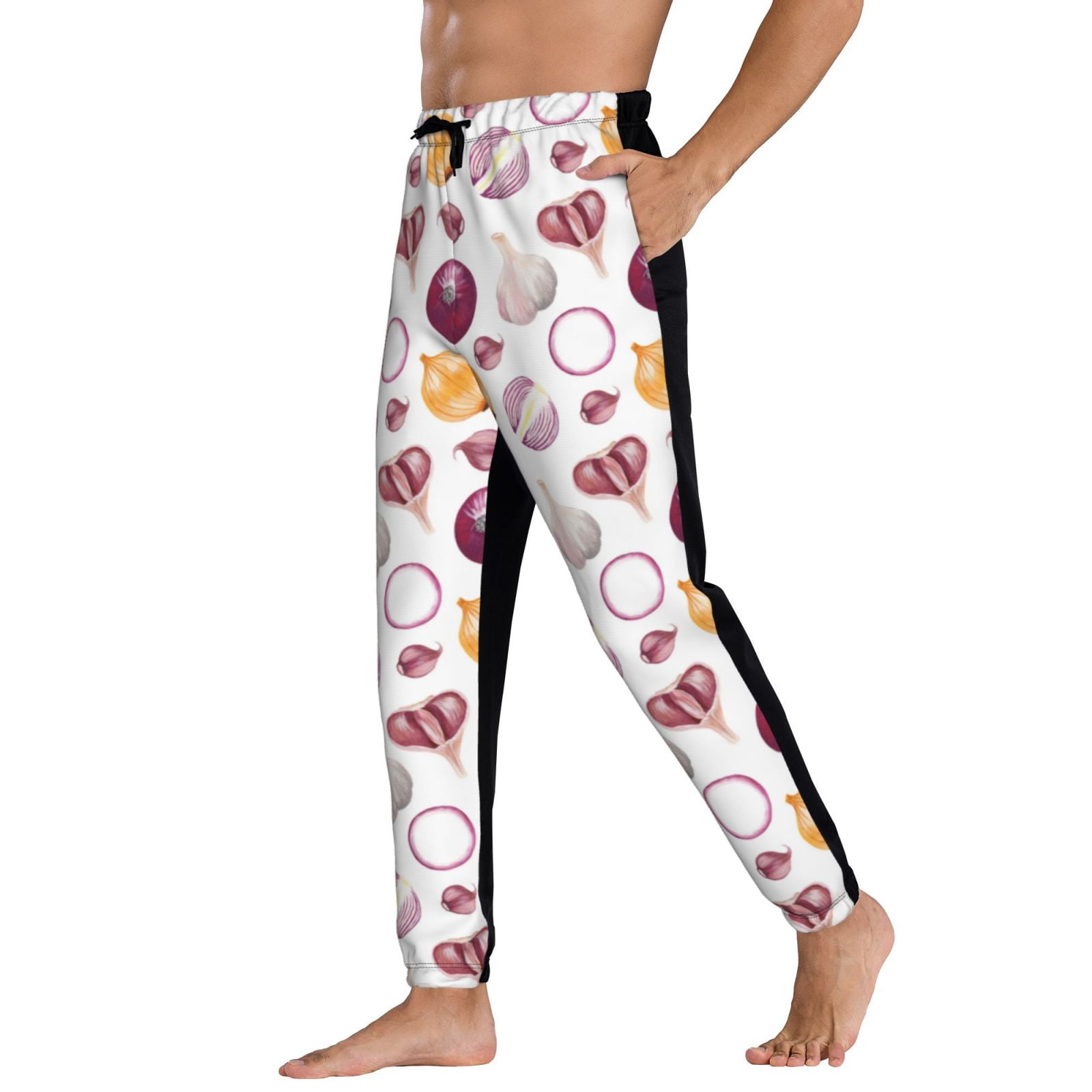 Sweatpants for Men - Onion garlic funny Workout Jogger for Men ...