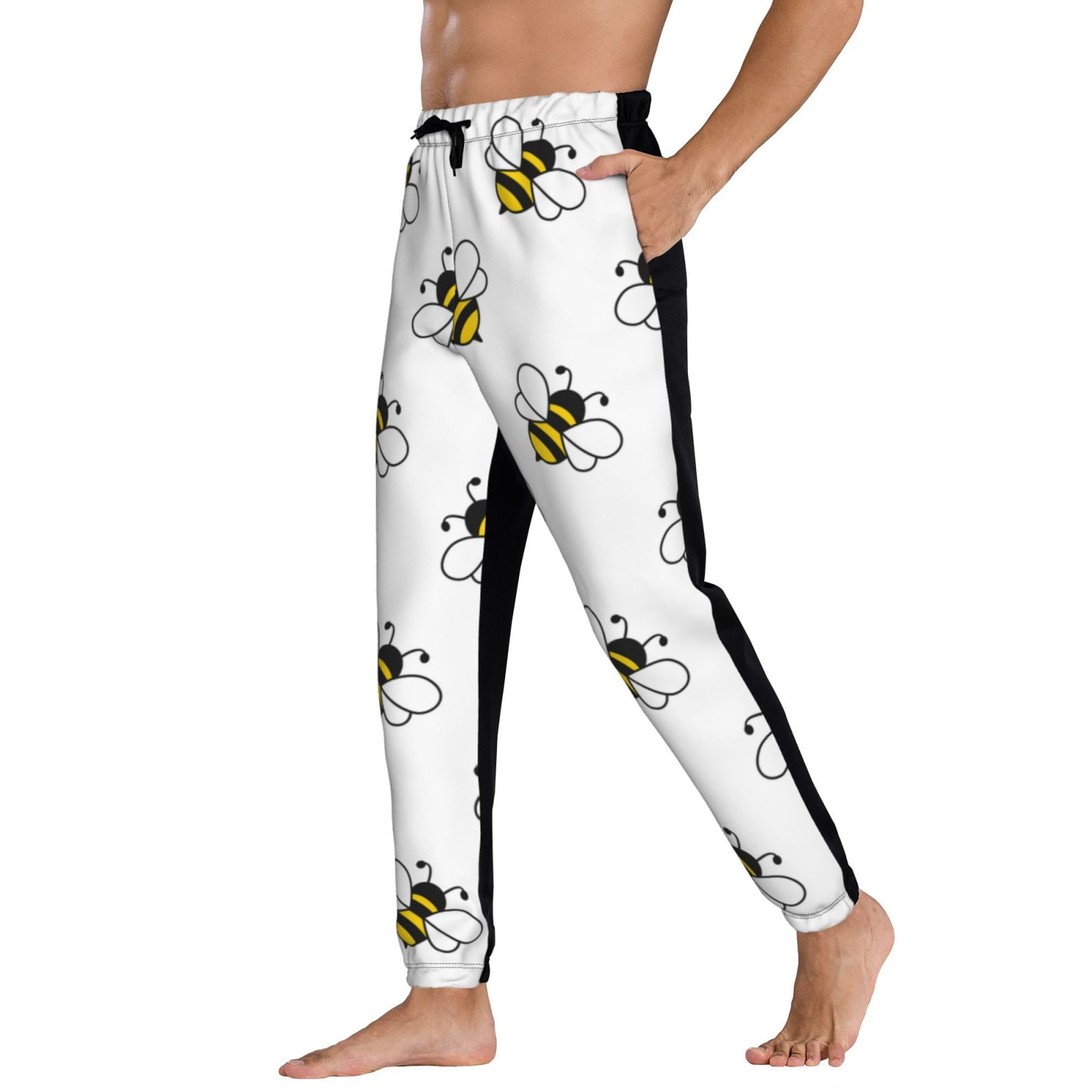 Sweatpants for Men - cartoon bee Workout Jogger for Men Breathable ...