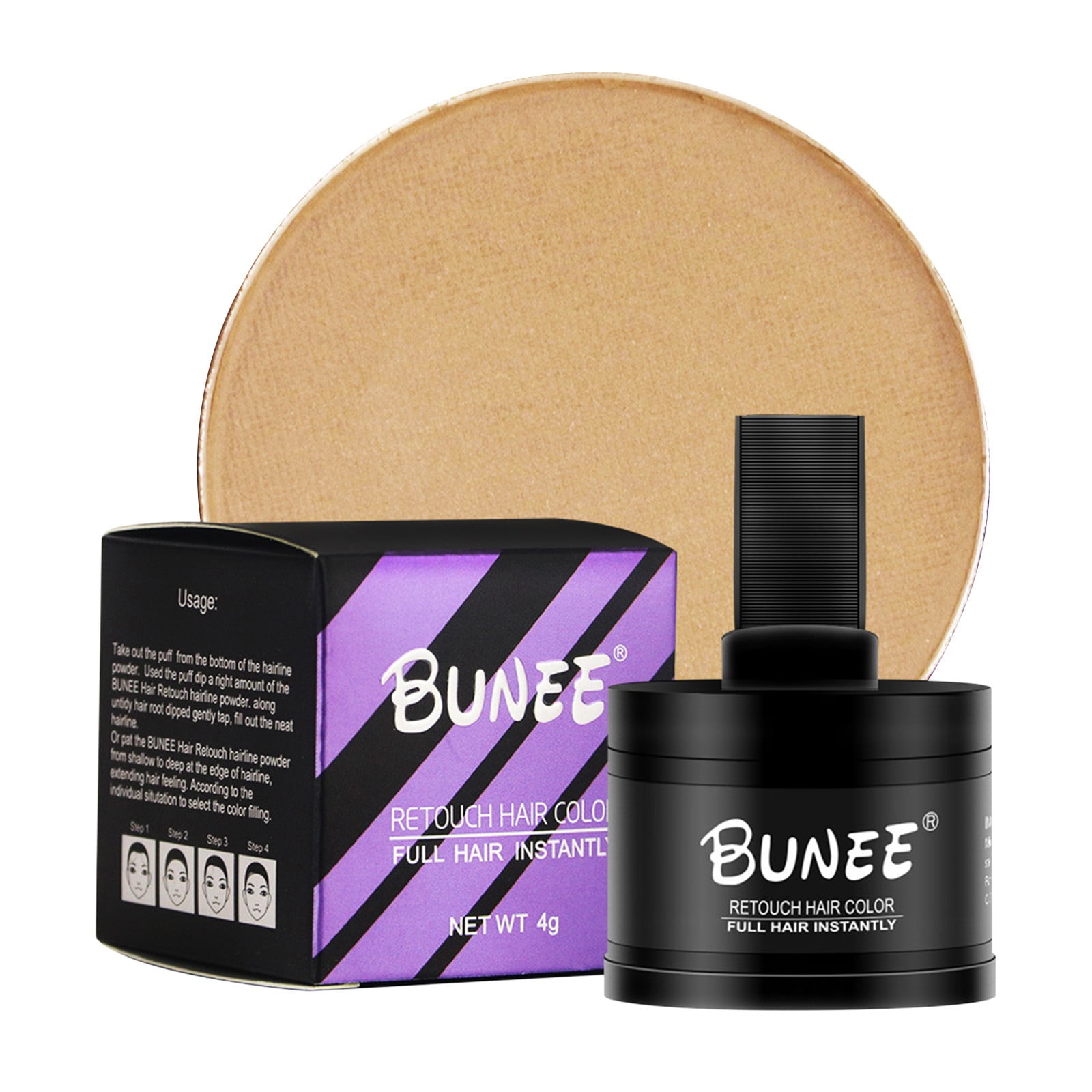 Sweatproof Forehead Repair Powder, 4g Application, Quick Dry Formula ...