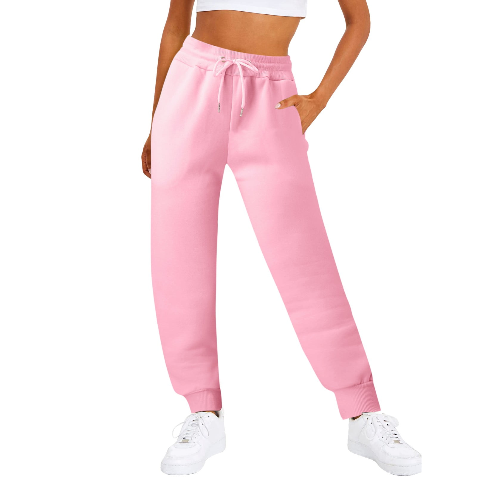Sweats for Women Clearance Casual Ladies Sweatpants Grey Active ...