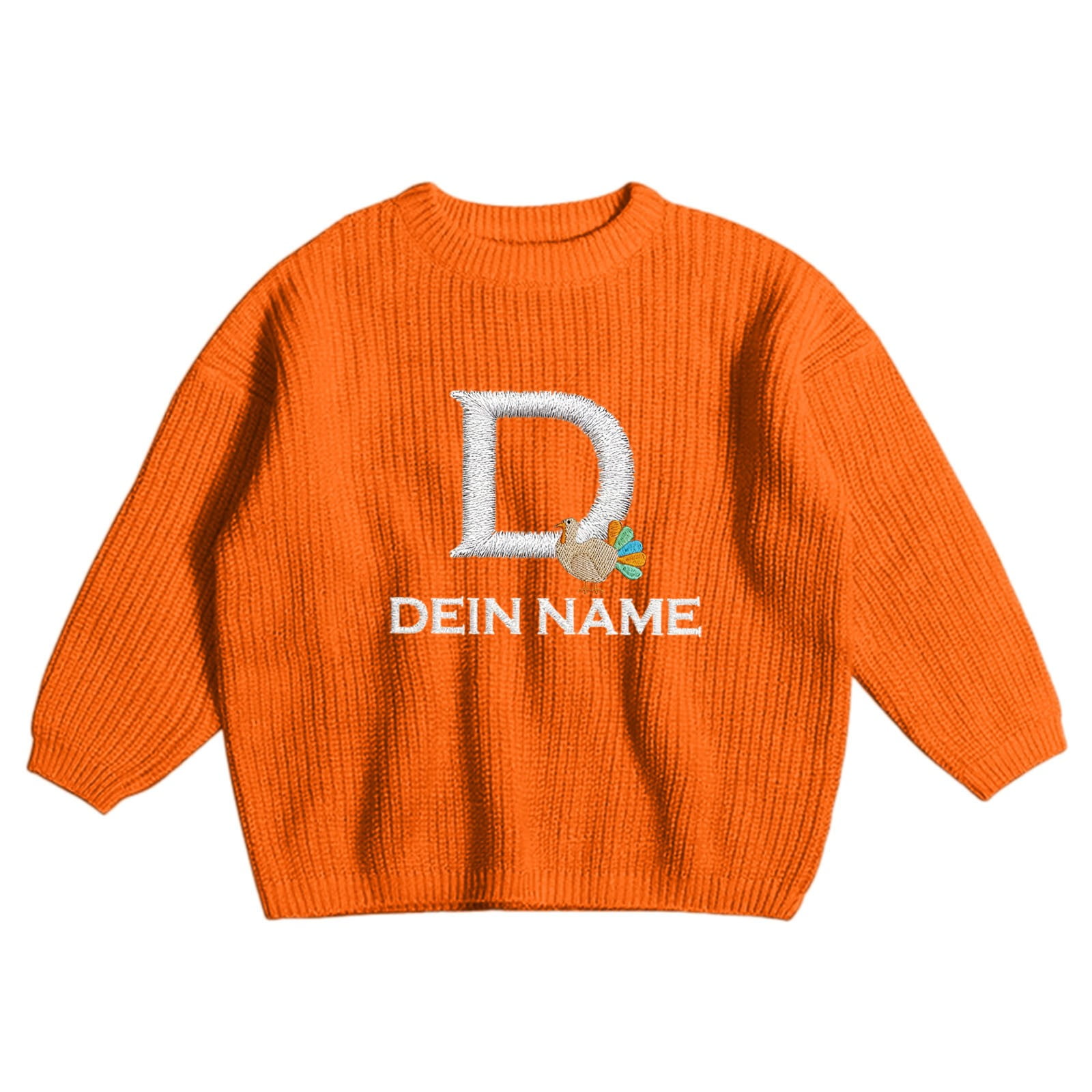 Sweatshirt, Embroidered Kids Sweater For Thanksgiving Celebrations Cozy ...
