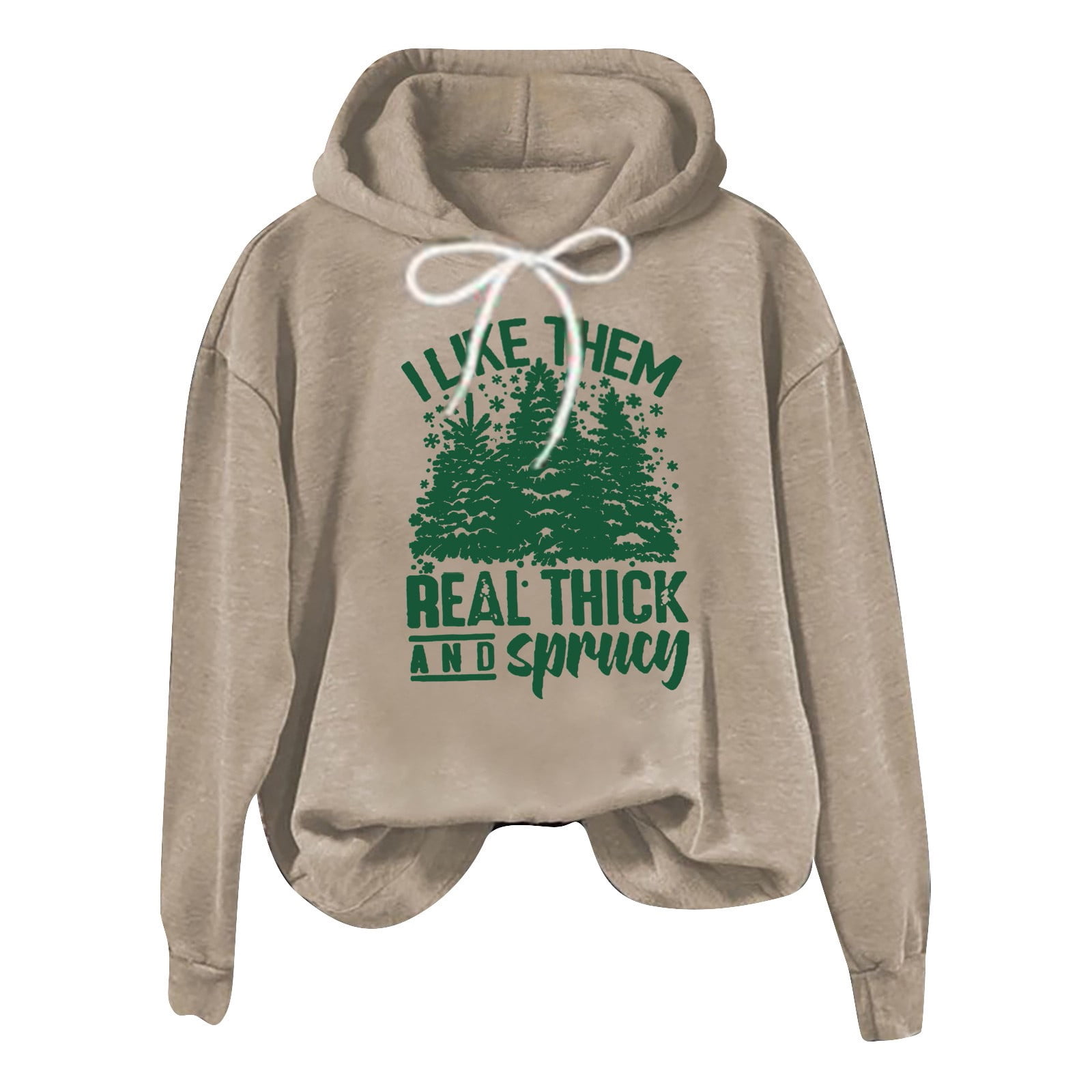 Sweatshirts Hoodies for Women Pullover Crewneck Christmas Long Sleeve ...