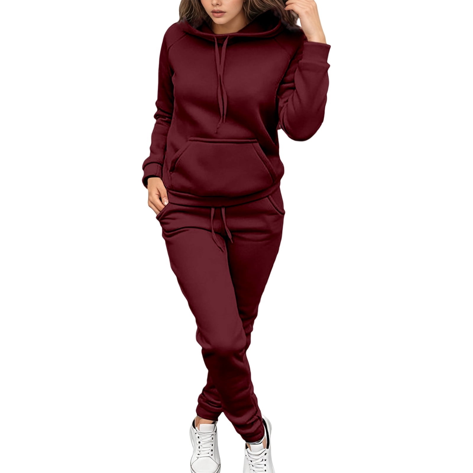 Sweatsuit with Pockets Athletic Sweatsuits Jogging Suits Women ...