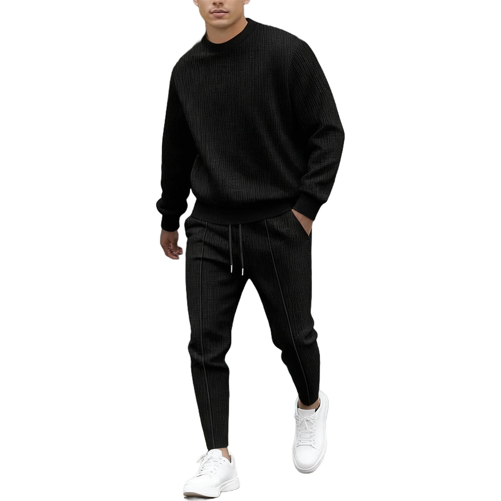 Sweatsuits 2 Piece for Men Casual Sports Long Sleeve Pullover ...