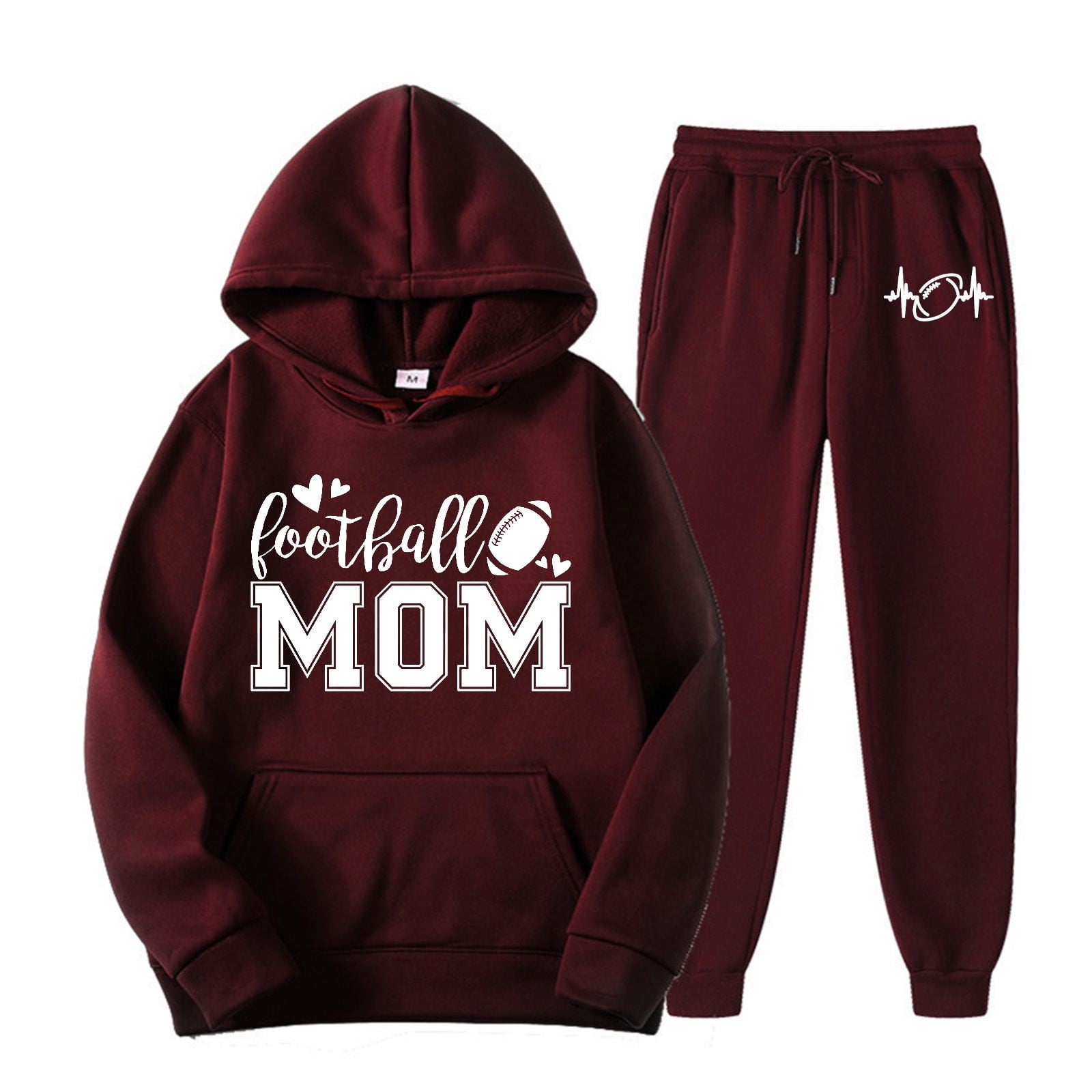 Sweatsuits 2pcs Sets Womens Clearance Lounge Sporty Womens Jogging ...