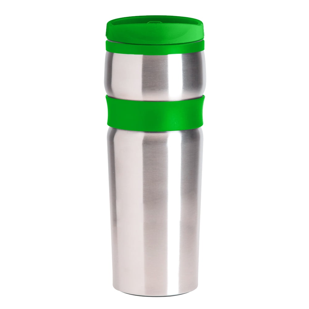 Sweda 16oz Portable Stainless Steel Travel Mug with Lid, Hot/Cold ...