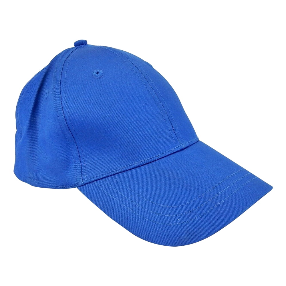 Sweda 6-Panel Ball Cap - 100% Cotton Baseball Fitted Hat, Adjustable ...