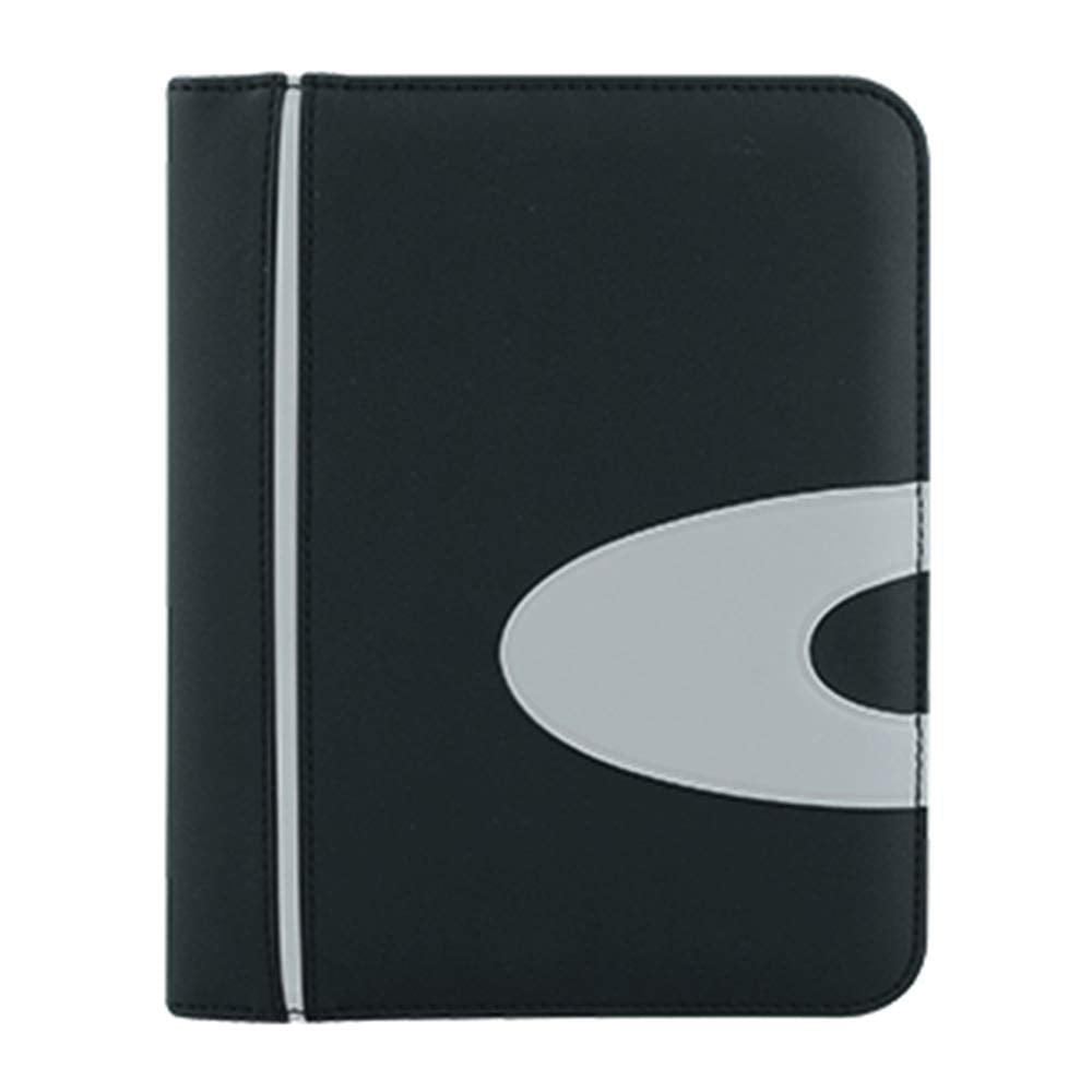 Sweda Black Junior Legal Notebook - 20 Lined Pages, Faux Leather, Pen ...