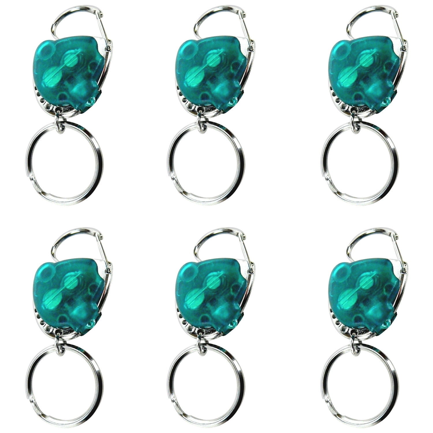 Sweda Stainless Steel Valet Keychain with Red LED Light - Green Body ...