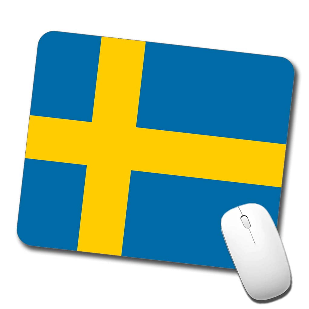 Sweden Country Flag Mouse Pad Low Profile Gaming Mat - Walmart.com