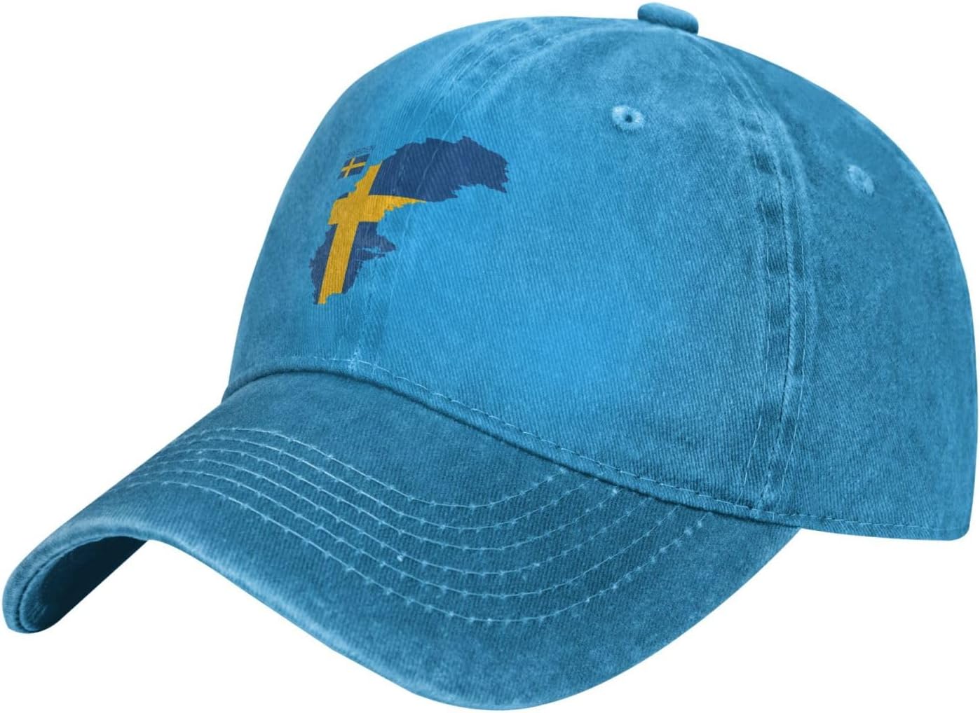 Sweden-Flag-Swedish Vintage Baseball Cap Mens/Womens Adjustable Trucker ...