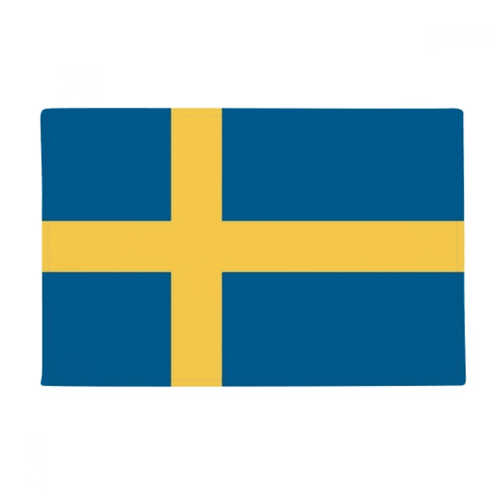 Sweden National Flag Europe Country Ground Mat Non Slip Floor Bathroom ...