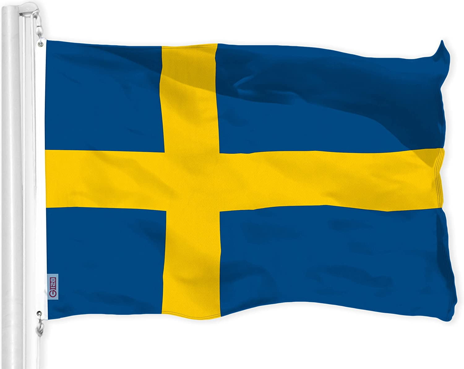 Sweden Swedish Flag | 3x5 Ft | LiteWeave Pro Series Printed 150D ...