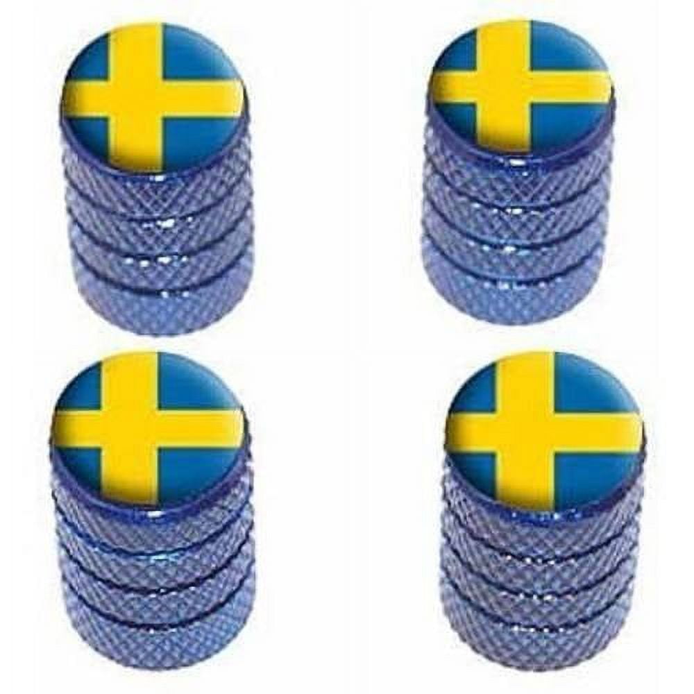 Sweden Swedish Flag Tire Rim Wheel Alumi - Walmart.com