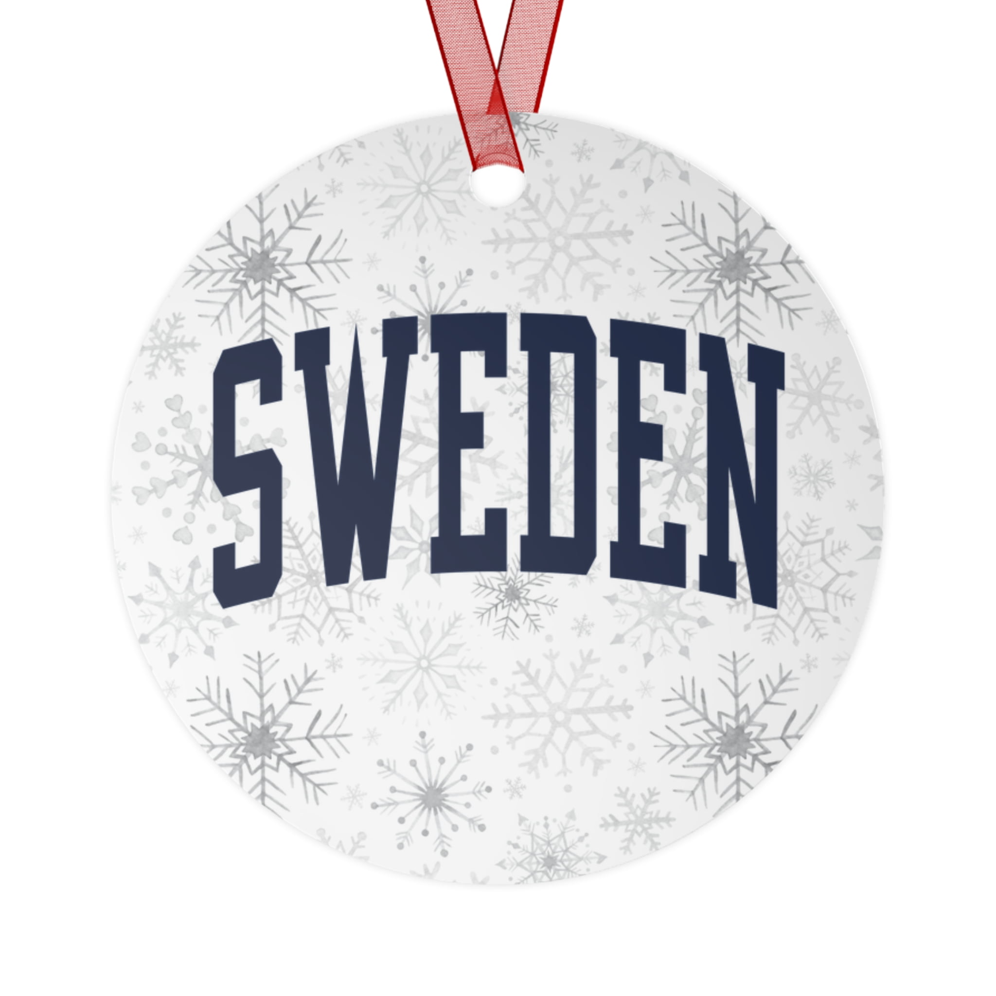 Sweden Swedish Moving Away Pride Gifts Ornament Quote Christmas Home ...