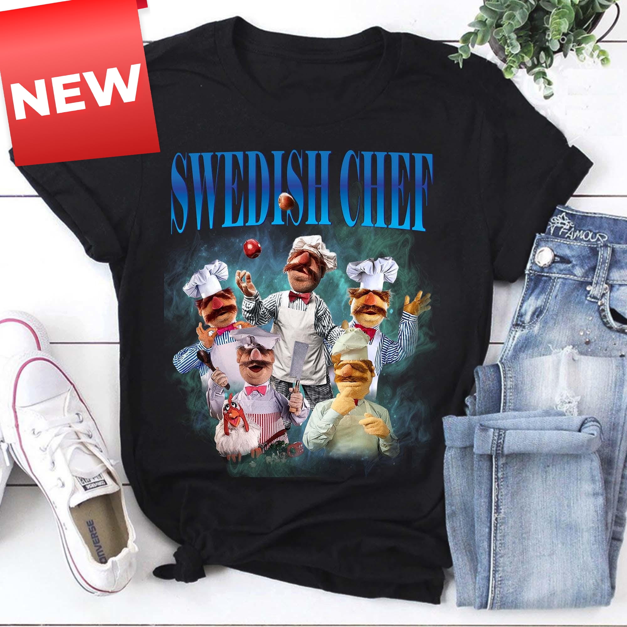 Swedish Chef Shirt Vert Der Ferk T-shirt I Don39t Always Herdy Dur Mur ...