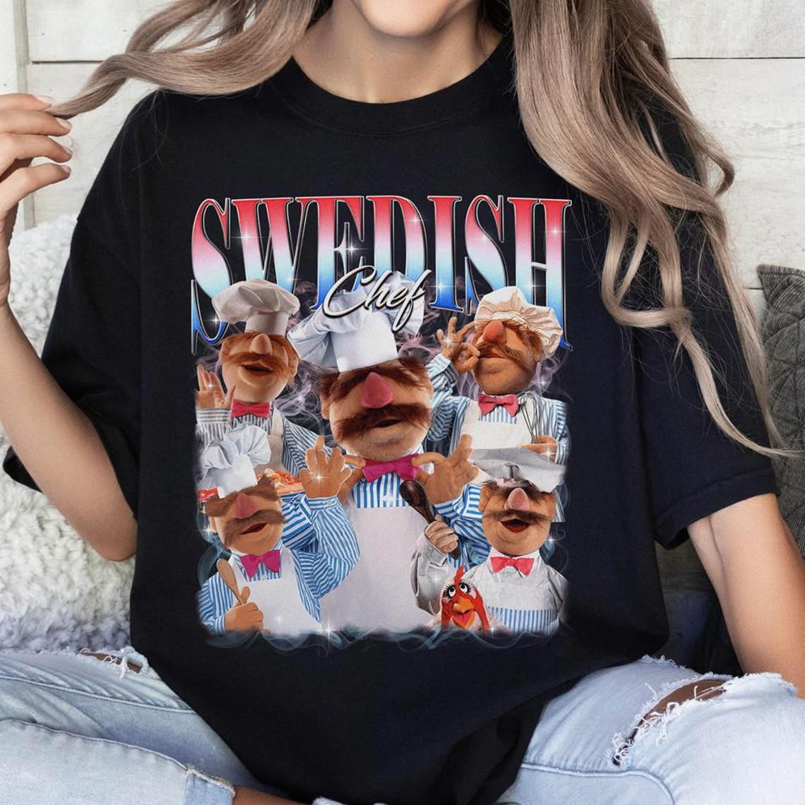 Swedish Chef The Muppet Shirt, Bork Muppet Shirt, Swedish Chef Shirt ...