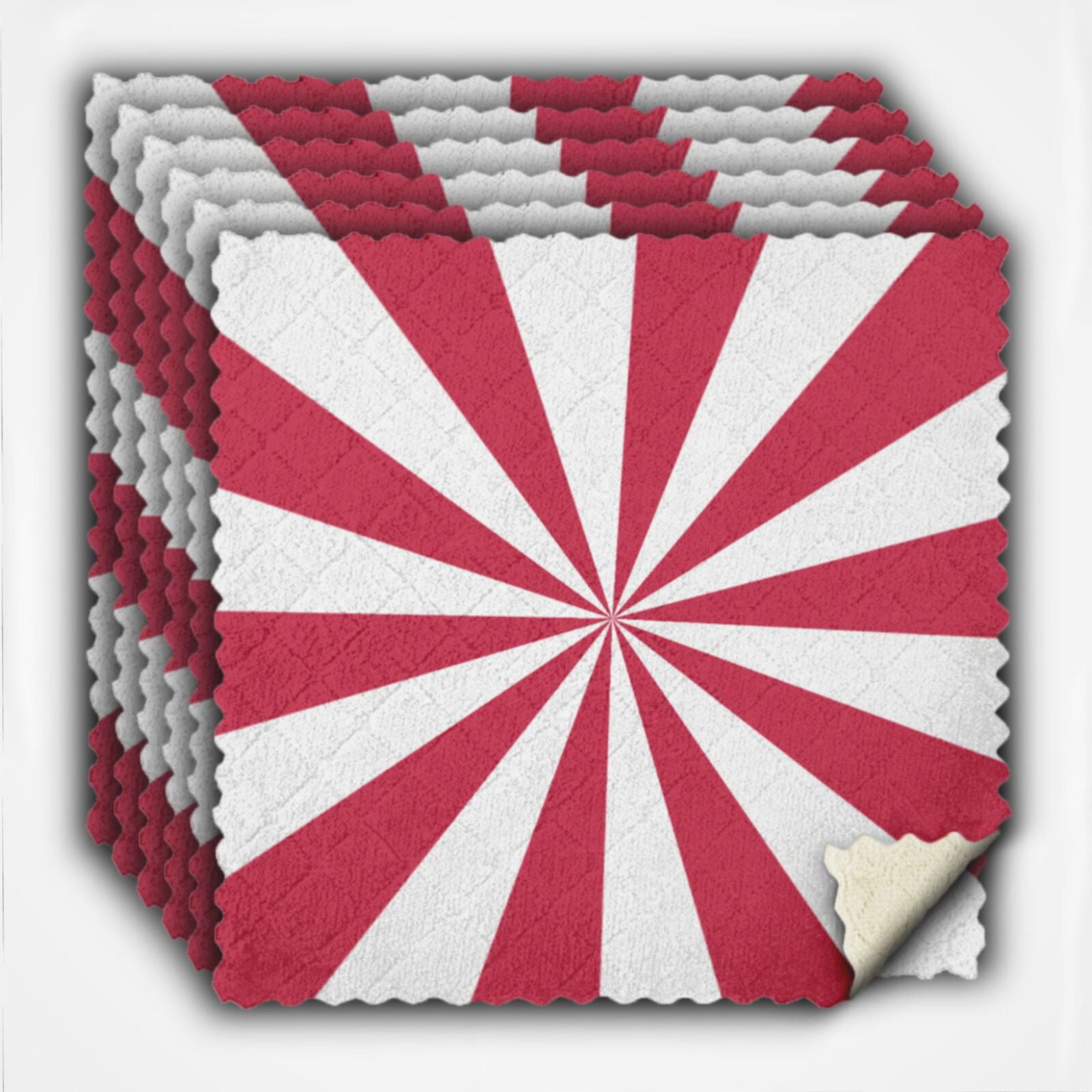 Swedish Dish Cloths, Aesthetic Heather Violet And White Sunburst ...