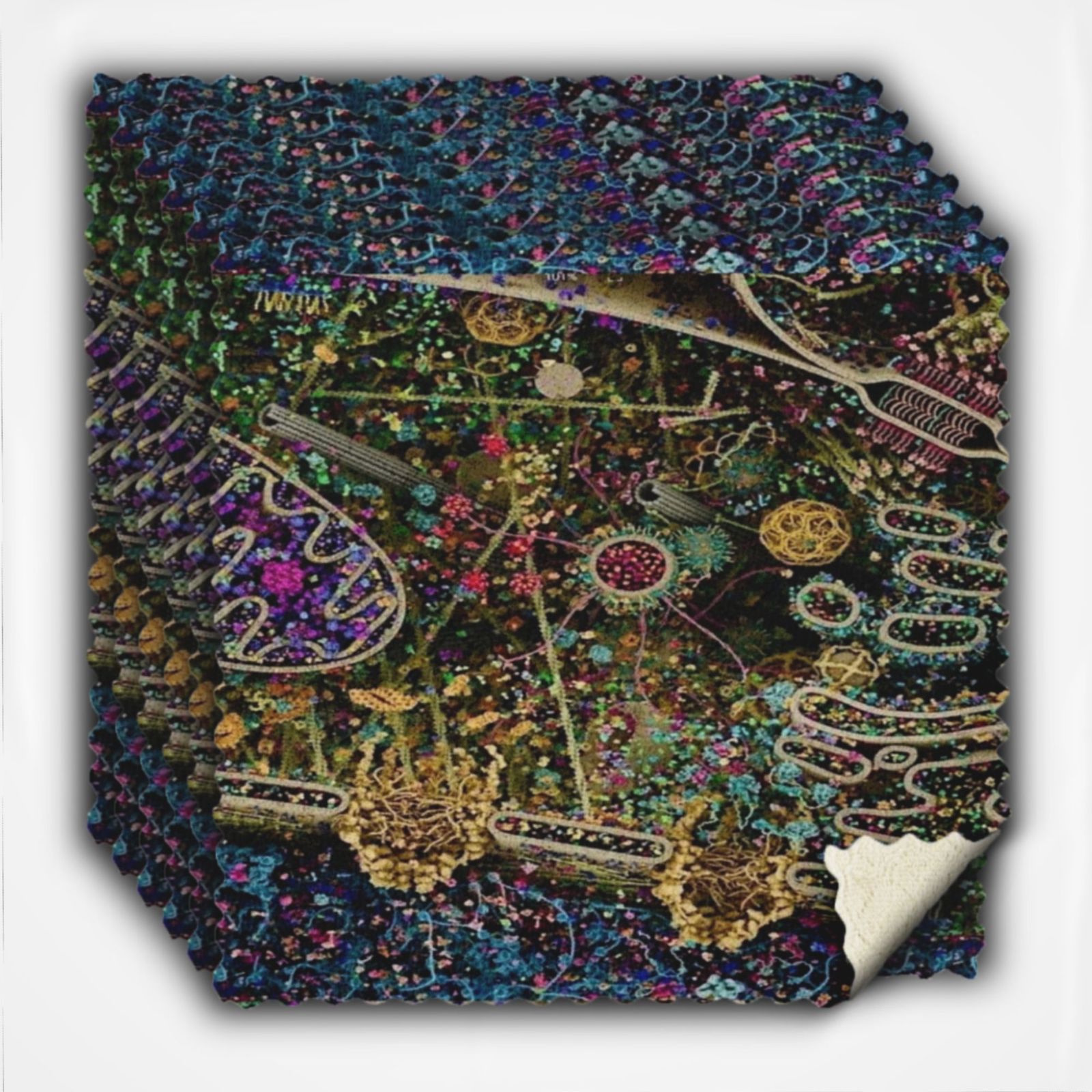Swedish Dish Cloths, Microscopic Organisms Cell Structure Cell Kitchen ...