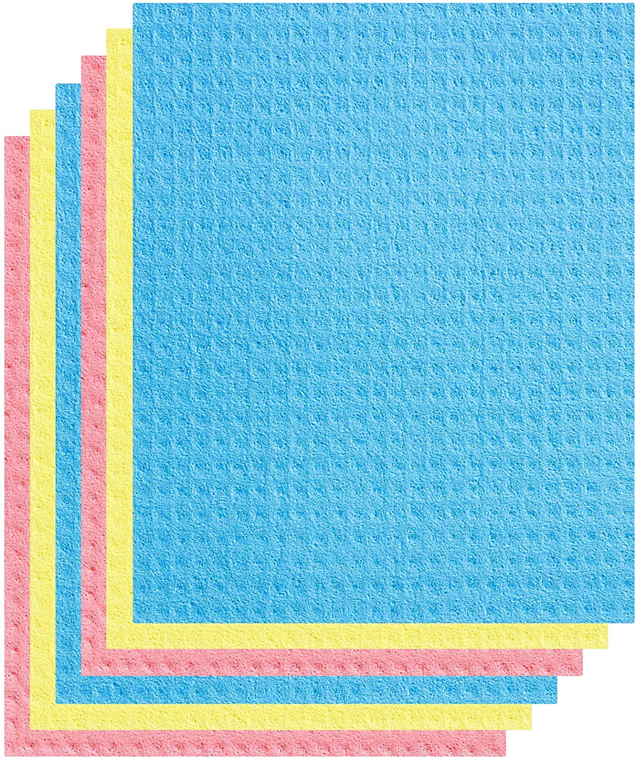 Swedish Dishcloths - 10 Pack of Cellulose Cleaning Cloths - Eco ...