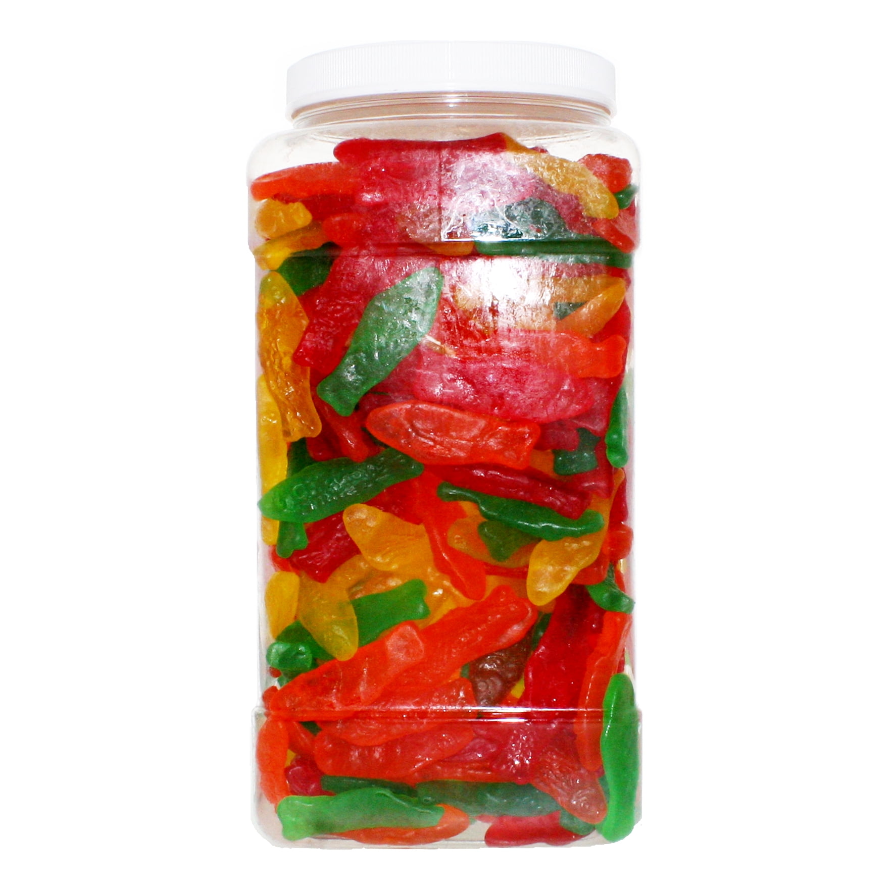 Swedish Fish Assorted Large 6LB - Original Assorted Chewy Swedish Fish ...