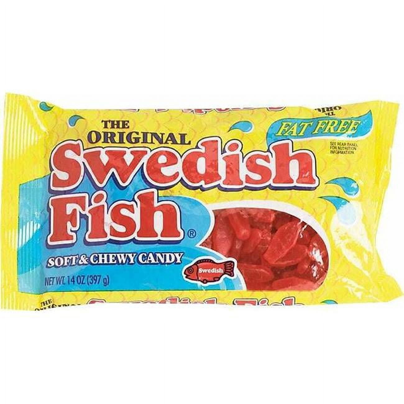 Swedish Fish® Candy, Original Flavor, Red, 14 Oz Bag AMC01712 - Walmart.com