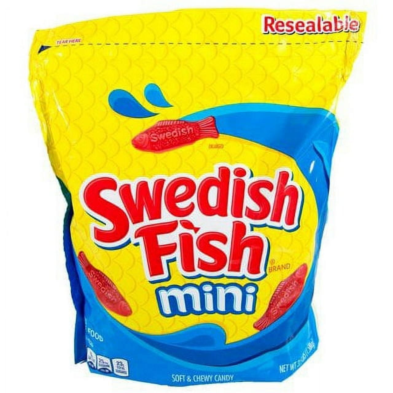 Swedish Fish Mini Soft & Chewy Original Flavor Candy, 3.5-Pound Bulk ...