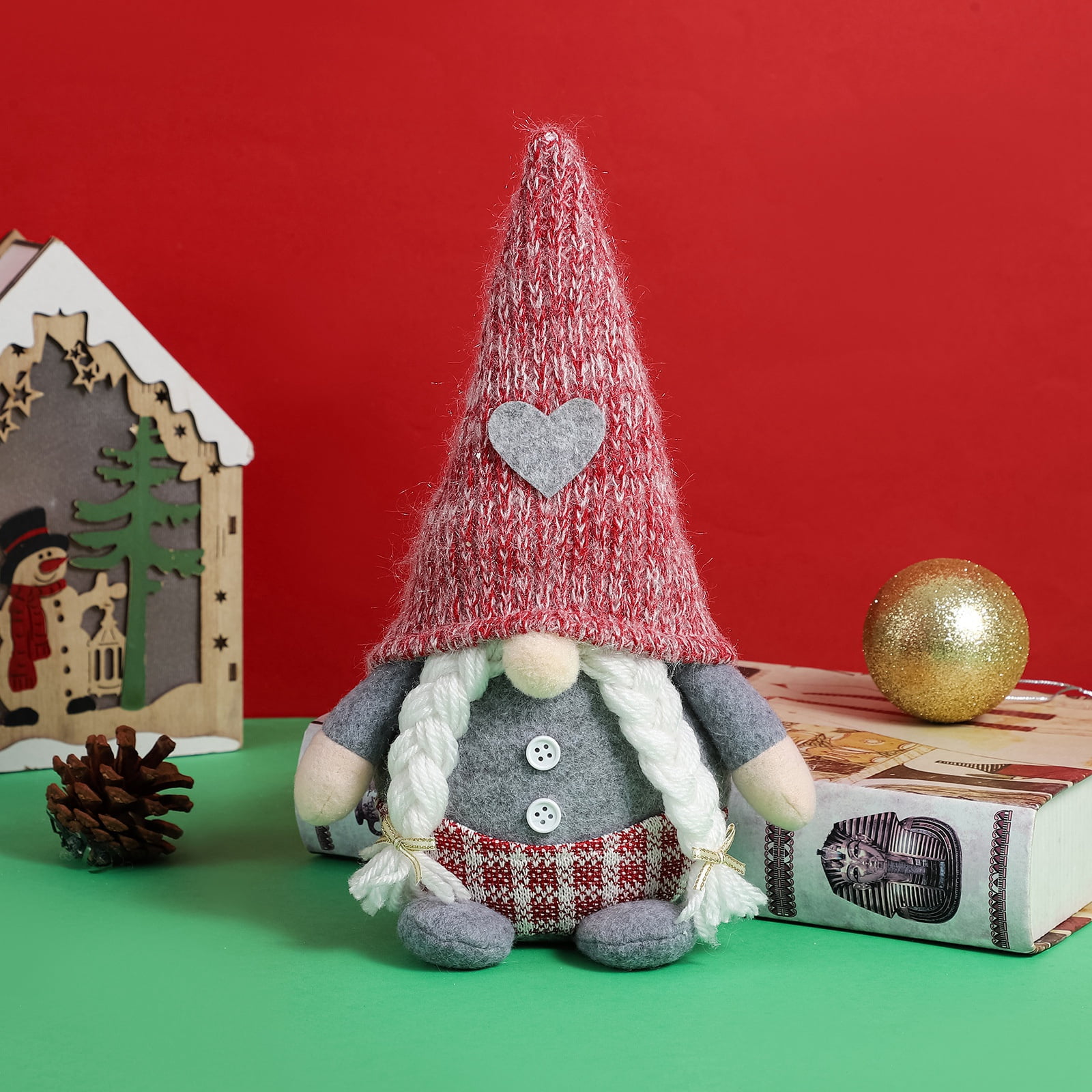 Swedish Gnome Scandinavian Tomte Elf Decorations Valentines Day Gnome ...