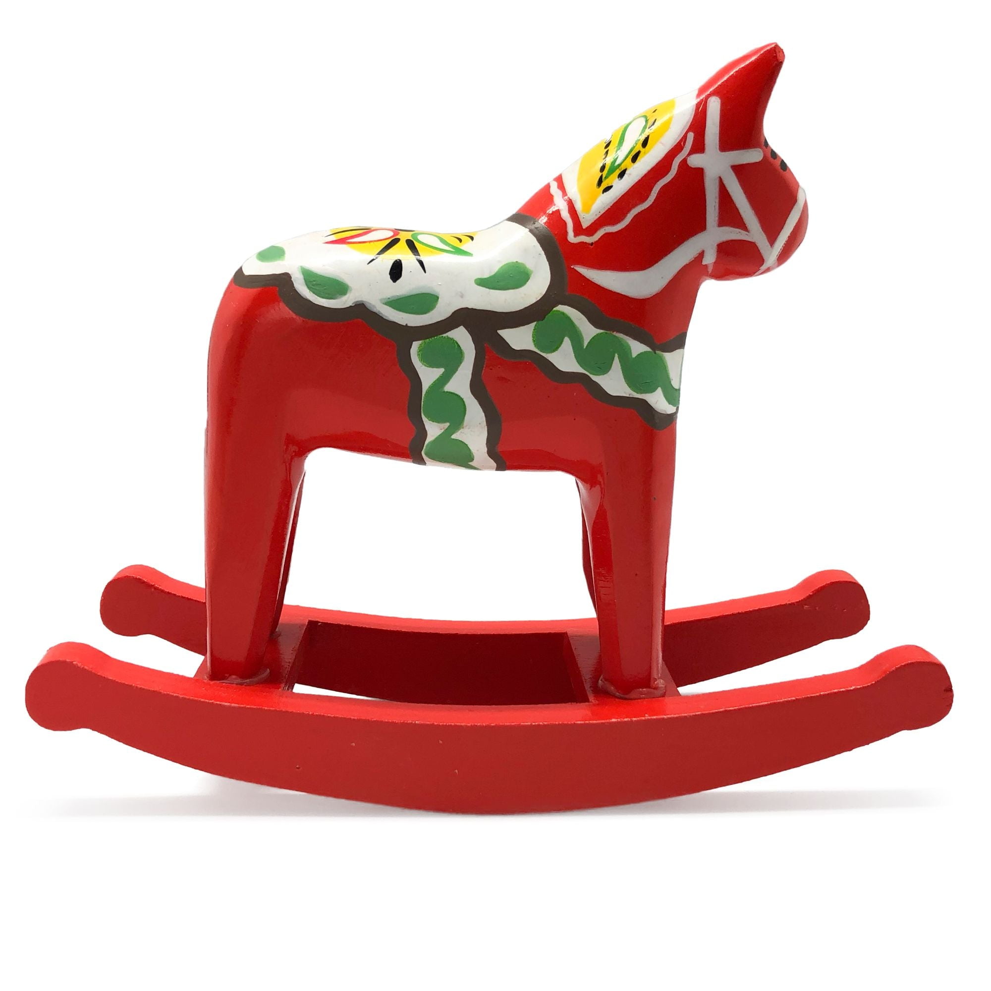 Swedish Horse Themed Dala Rocking Horse - Walmart.com