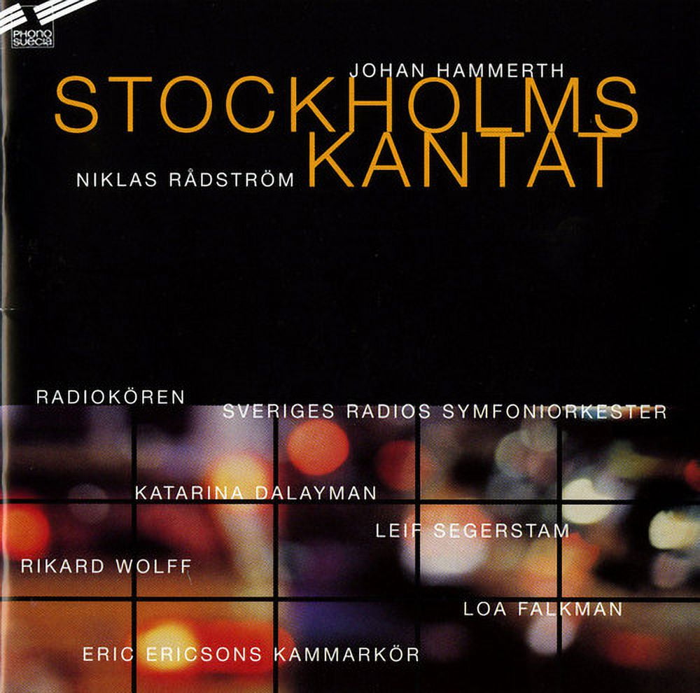 Swedish Radio Symphony Orchestra - Stockholms Kantat - Music ...