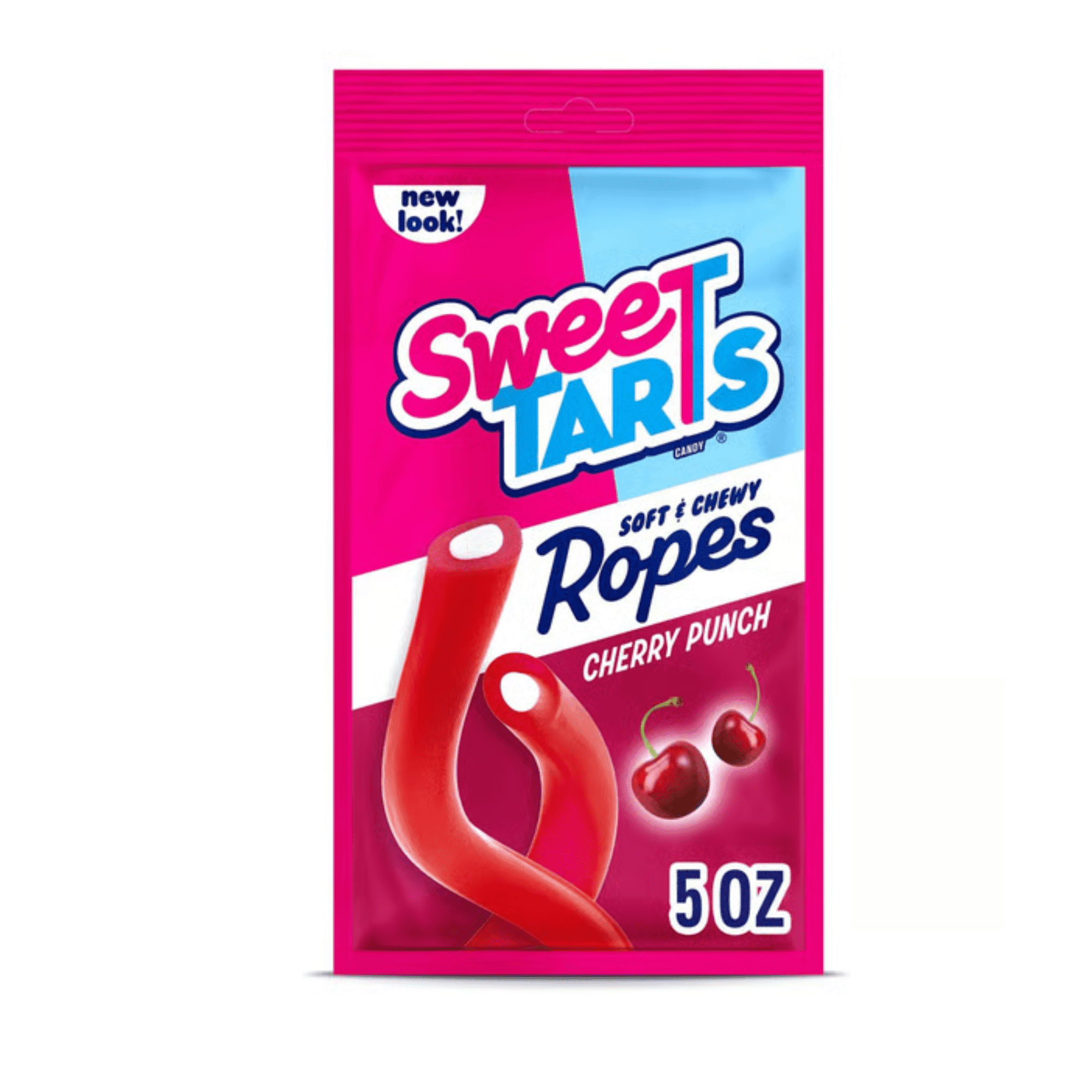 SweeTARTS Soft & Chewy Ropes Cherry Punch – 12 Count Case of 5 oz Bags ...