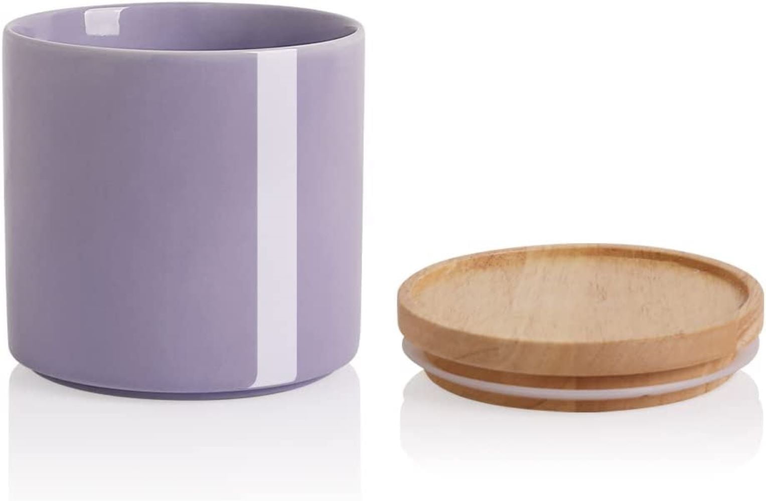 Sweejar Ceramic Food Storage Jar, Stackable Kitchen Canisters ...