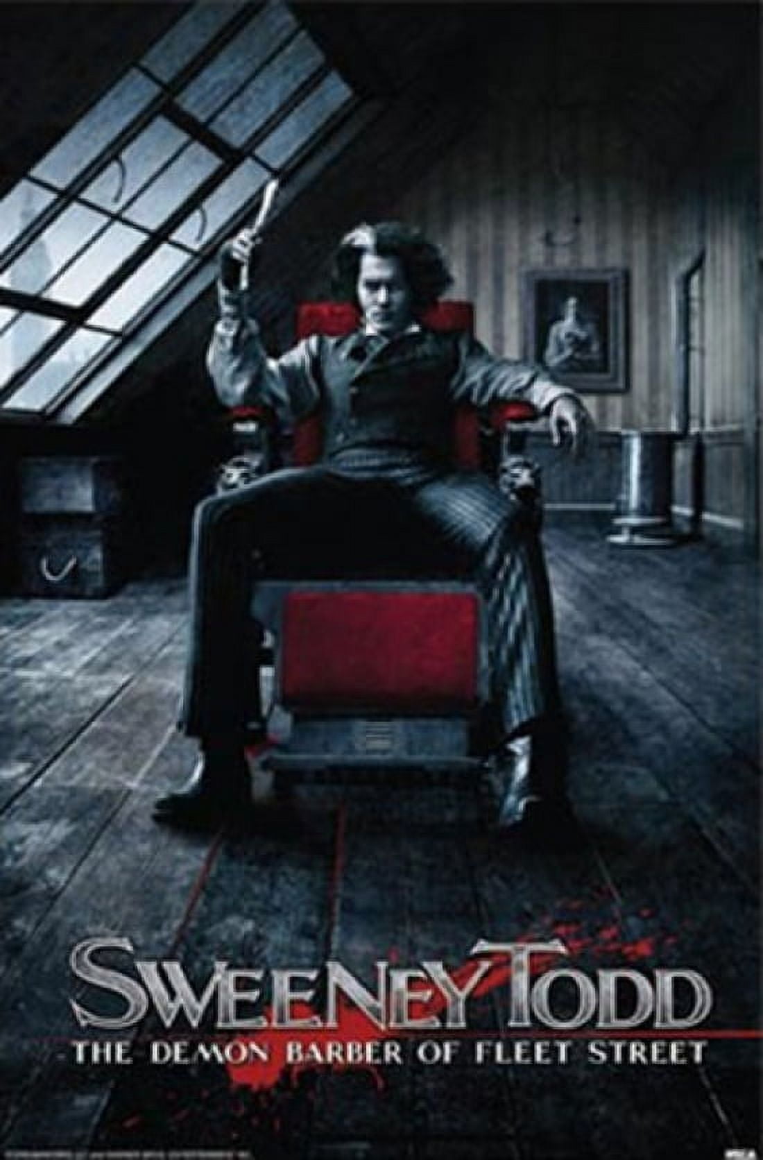 Sweeney Todd - The Demon Barber of Fleet Street Poster Print (22 x 34 ...