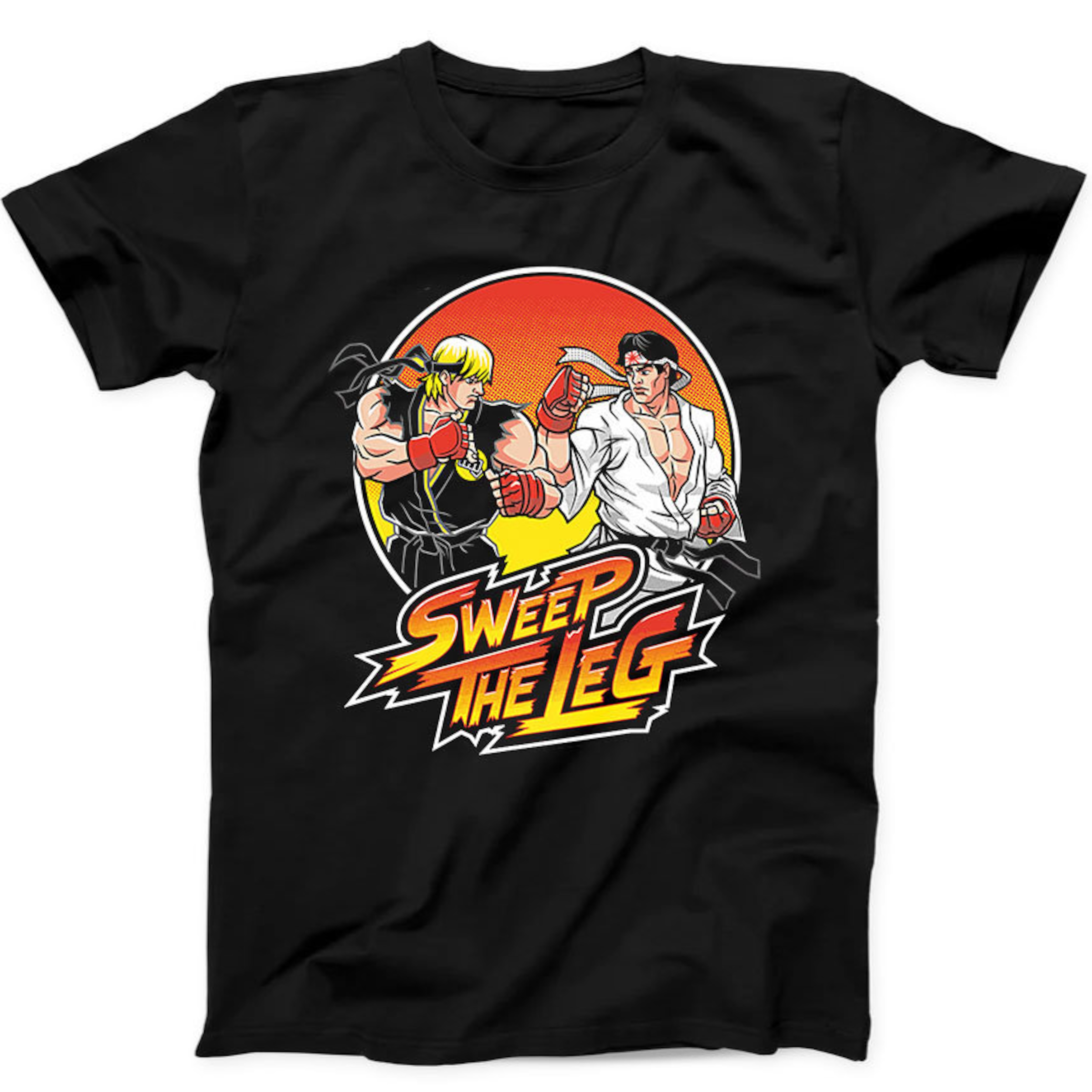 Sweep The Leg Karate Kid Film 80s Movie Cobra Kai Gift Tee Black T Shirt 51 - Walmart.com