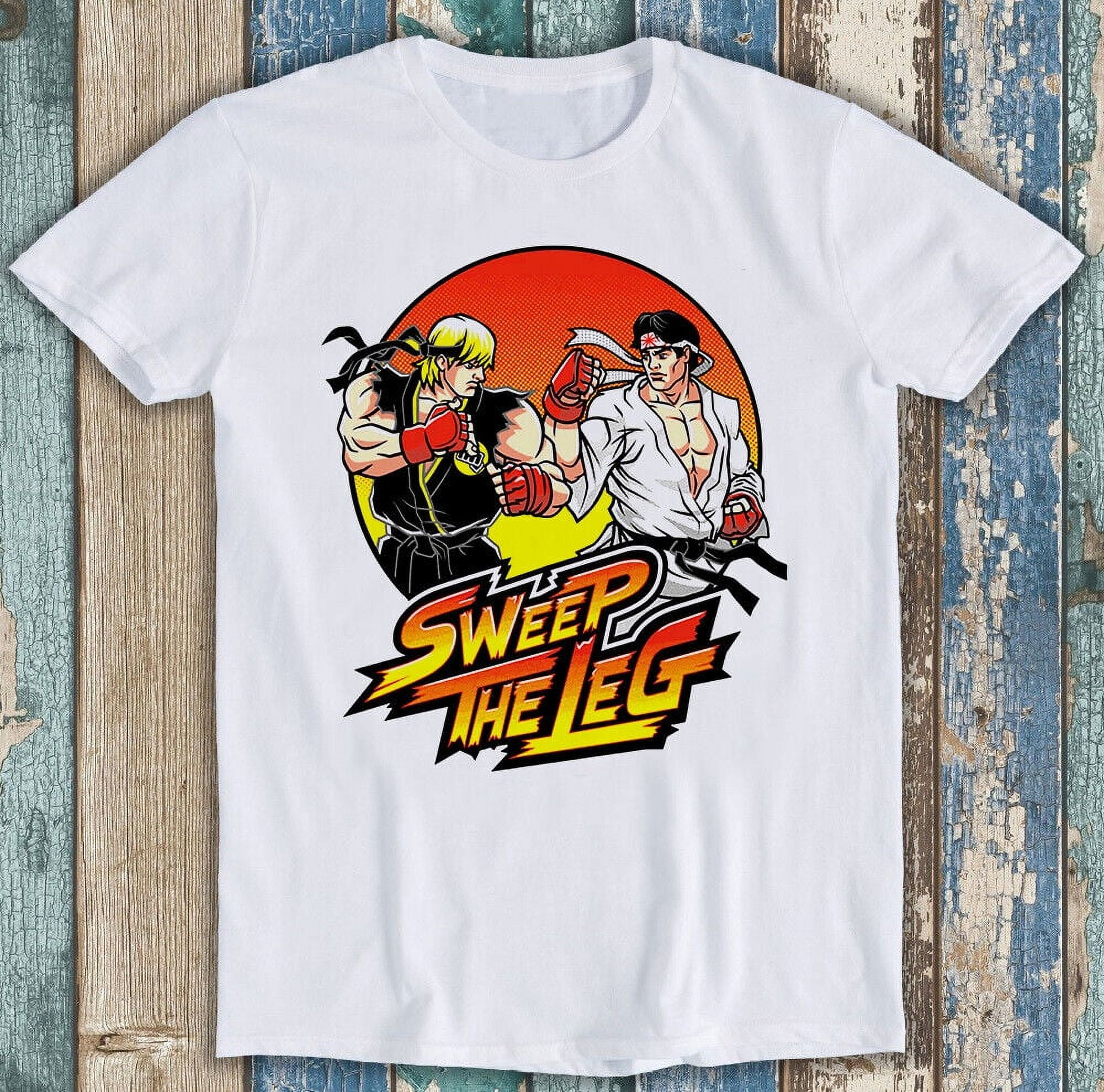 Sweep The Leg T Shirt Karate Kid Film 80s Movie Cobra Kai Cool Gift Tee M292 - Walmart.com