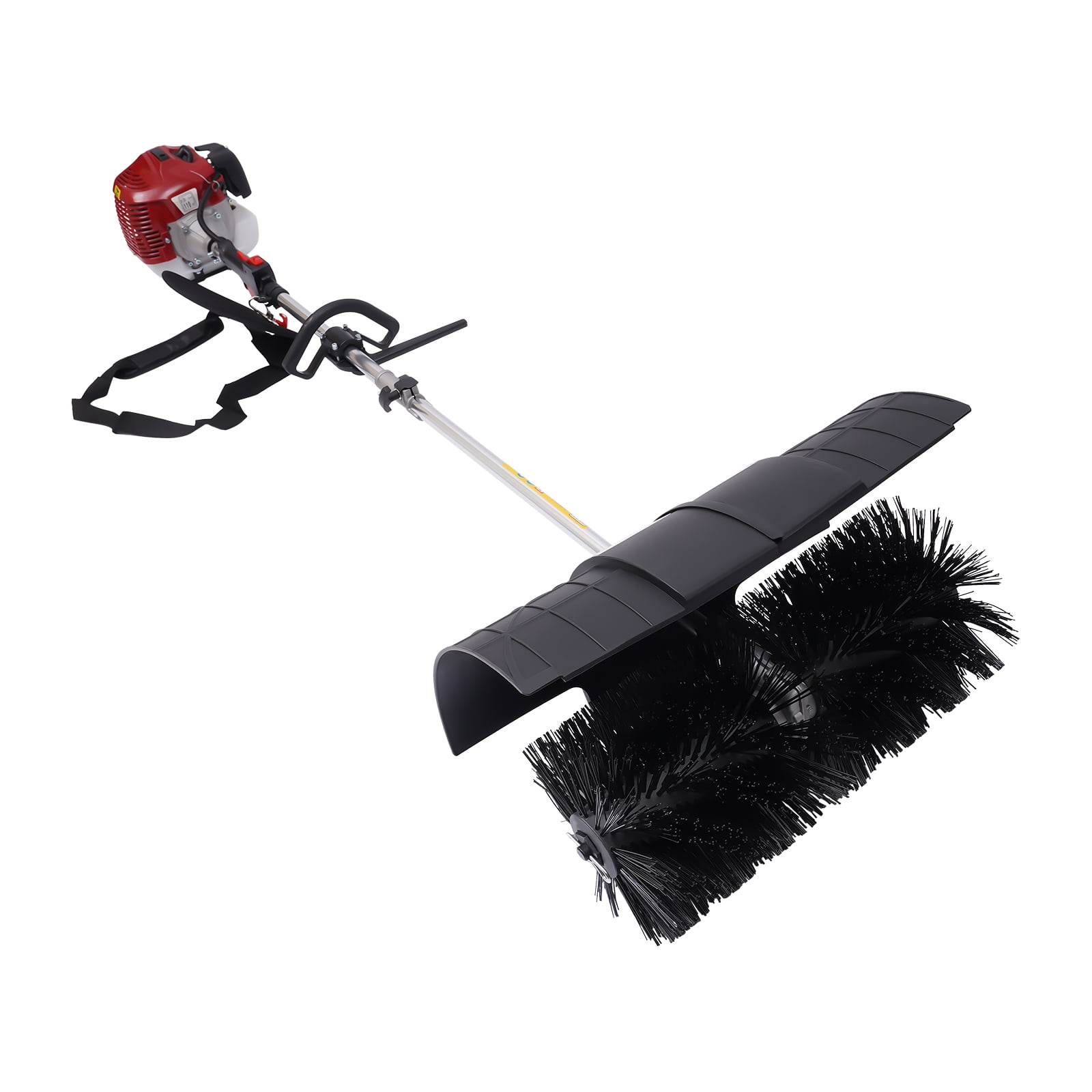 Sweeper Machine,52cc Gas Power Sweeper Handheld Broom Sweeper Gasoline ...