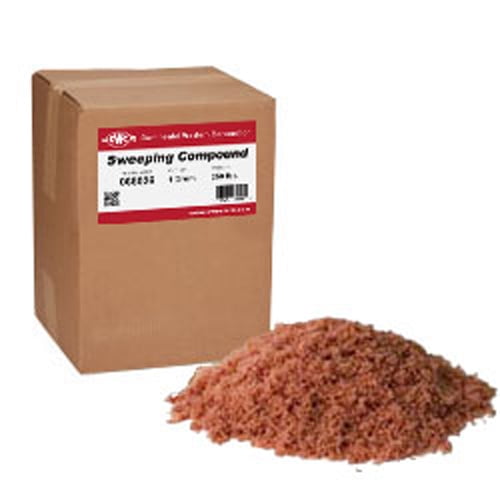 CWC 50lb Red Sweeping Compound - Superior Floor Cleaner for Cleaning ...