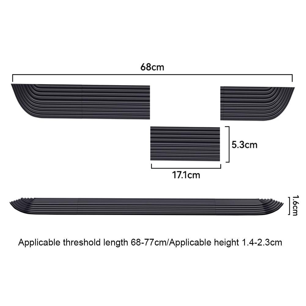 Sweeping Ramp for Robotic Vacuums: Easy Threshold Climbing & Floor ...