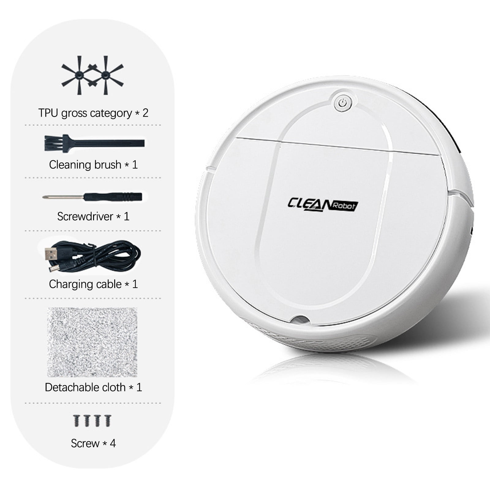 Sweeping Robot, USB Automatic Vacuum Cleaner, Lazy Household Cleaning ...