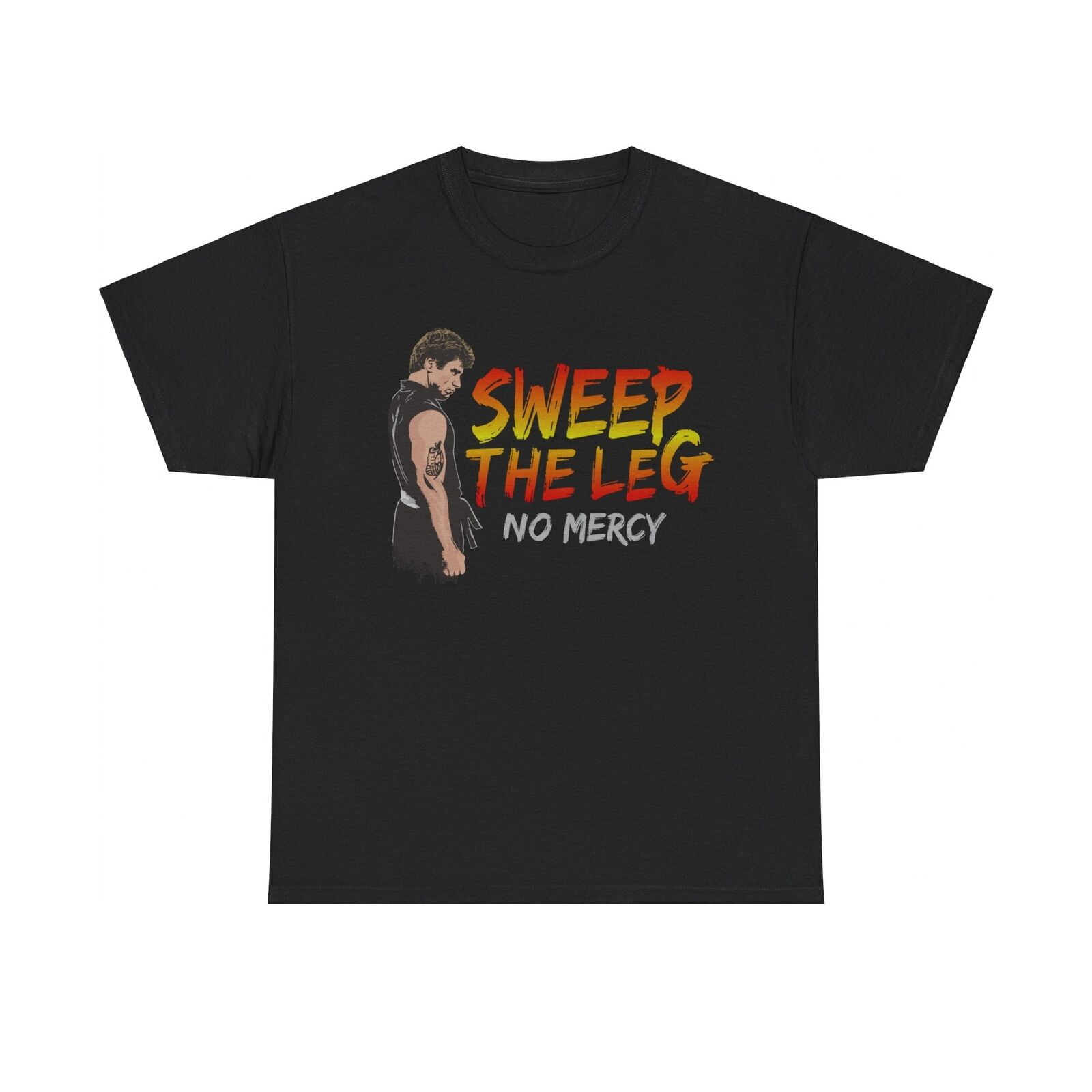 Sweeping The Leg Iconic Karate T-Shirt - Walmart.com