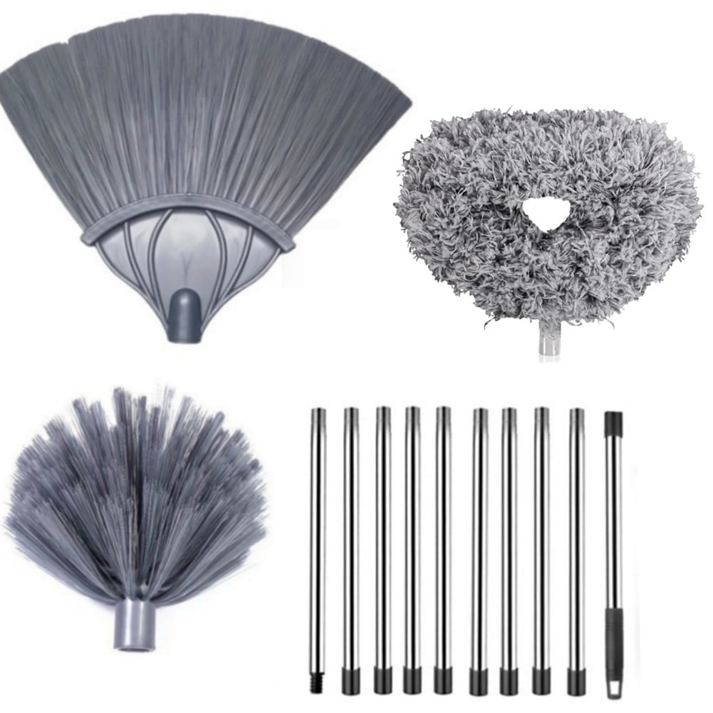 Sweeping Ceiling Brush Stainless Steel Pole Ceiling Fan Ring Dust ...