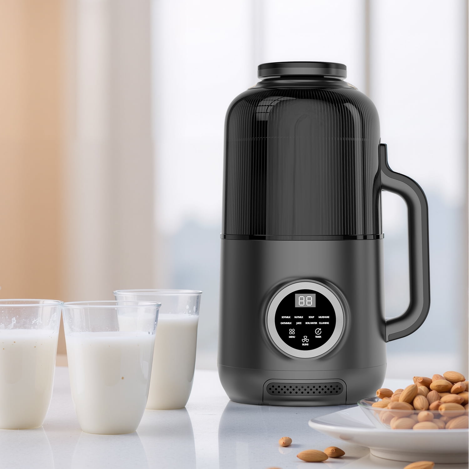 Sweet 10-in-1 Nut Milk Maker, 40oz Automatic Homemade Soy Milk Maker ...