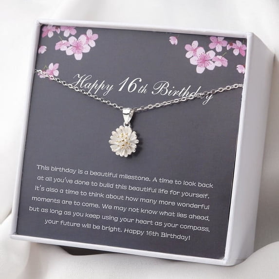 Sweet 16 Gifts - 16th birthday girl gift - Sweet 16 Necklace for Best ...