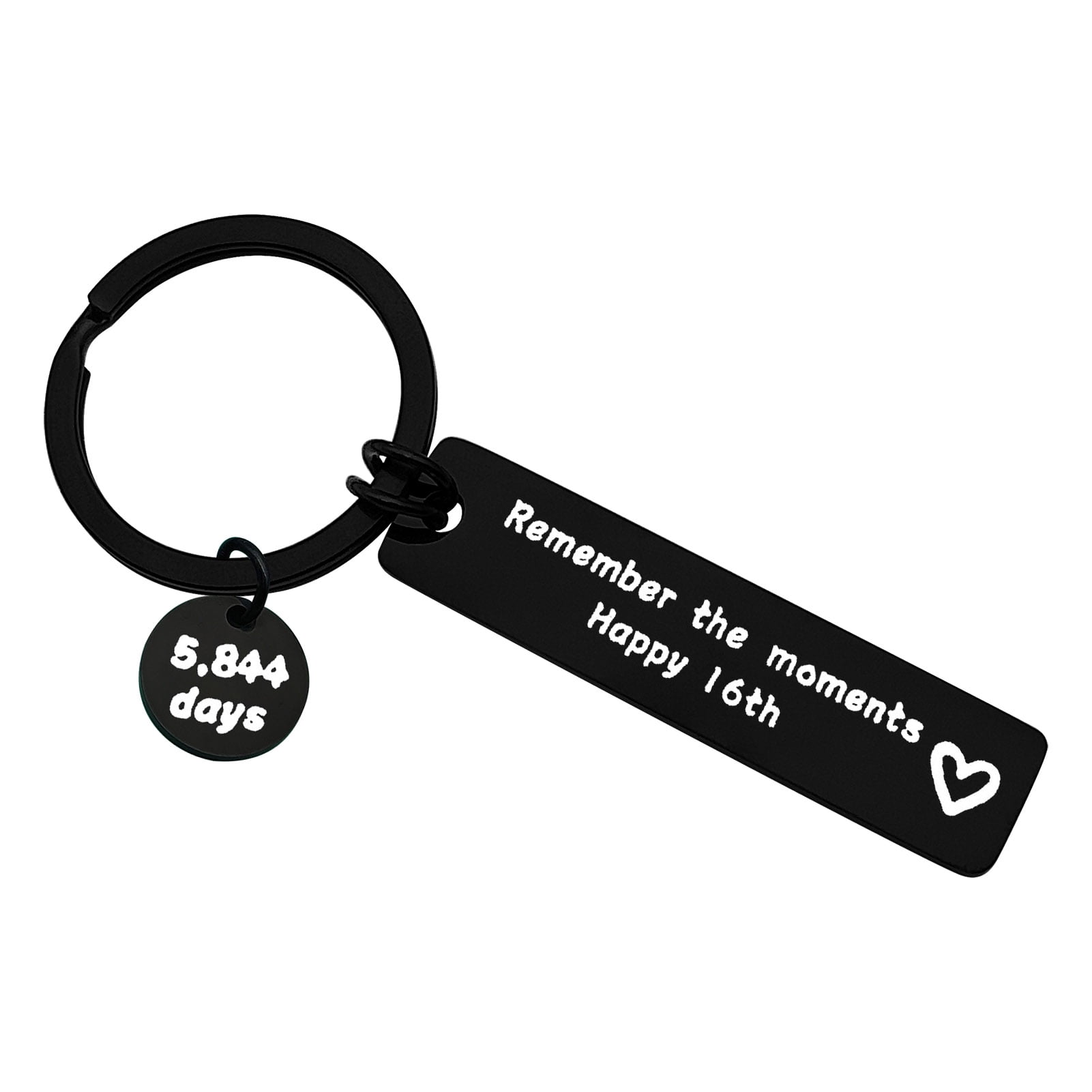 Sweet 16 Keychain Birthday Gift Happy Birthday Keychain 16th Birthday ...