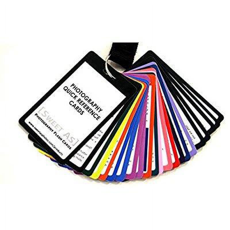 Sweet As Photos - Plastic Double-Sided Photography Quick Reference ...